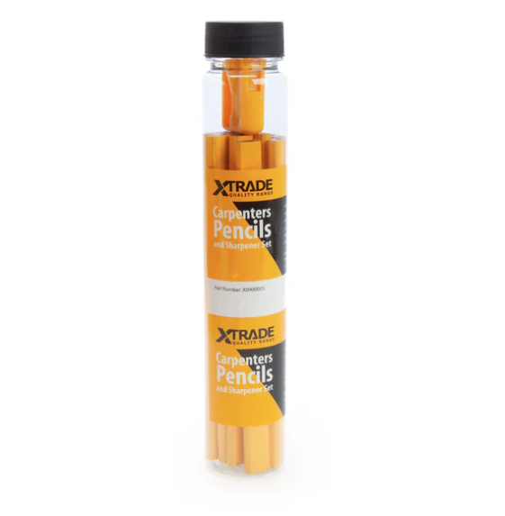 XTrade Carpenters Pencils & Sharpener Set – johnsmithaberdeen